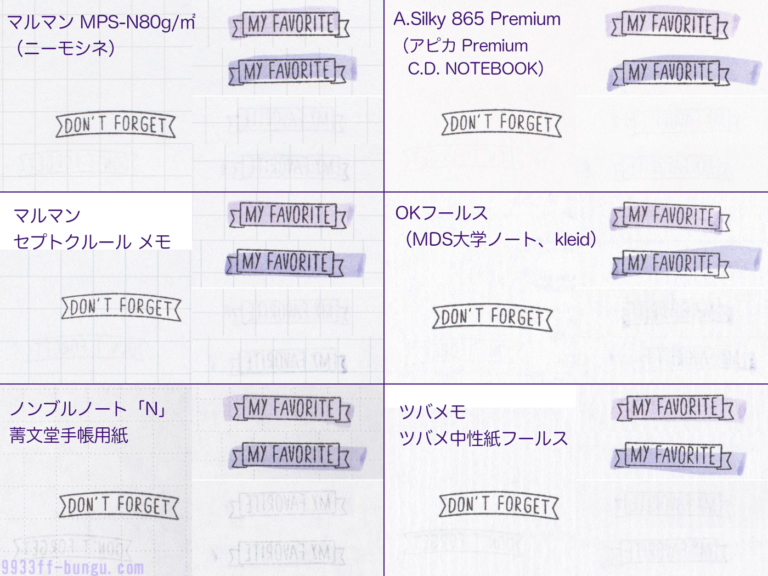 「かみ処MARUISHI オリジナル付箋紙 バイオレット」と「ミドリ ペインタブルスタンプ 回転印」でハビットトラッカー〜そして我々は様々な紙 ...